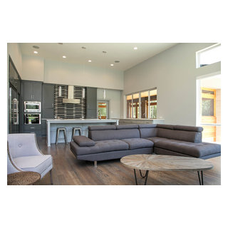 Edgy Elite - Contemporary - Living Room - Minneapolis - by LDK Custom ...