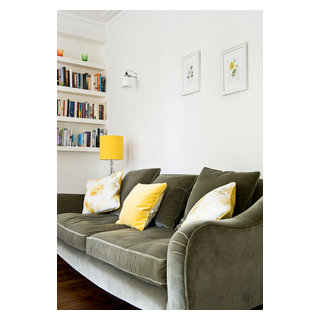 Edwardian Flat, North London - Transitional - Living Room - London - by ...