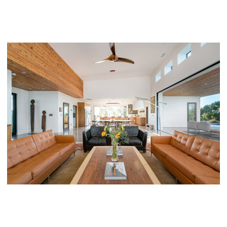 El Pomar Residence - Modern - Living Room - San Luis Obispo - by Andrew ...