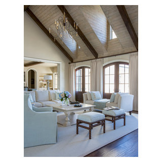 Elegant Provence House - Transitional - Living Room - Jacksonville - by ...
