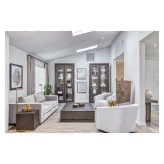 Elegant Simplicity - Transitional - Living Room - Austin - by IDI ...