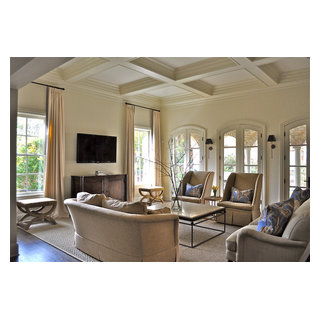 Elizabeth Fowler Smith Interiors - Transitional - Living Room - Atlanta ...