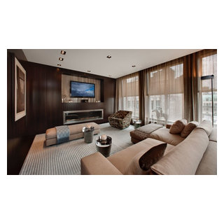 Emory - Modern - Living Room - New York - by Walker Architecture | Houzz
