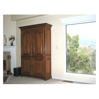 Entertainment center armoire - Traditional - Living Room - Los Angeles ...
