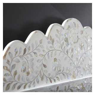 ETHAN ALLEN :: Rectangular Mirrors - Eclectic - Living Room - Orange ...