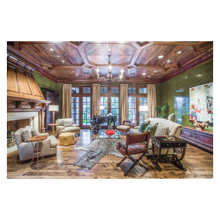 European inspired residence built by Bob Thompson & designed by Robbie ...