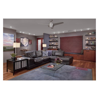 Expanded Living Room - Contemporary - Living Room - Phoenix - by Artful ...