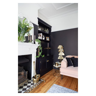 Face frame bookcase alcoves - Victorian - Living Room - Cardiff - by MY ...