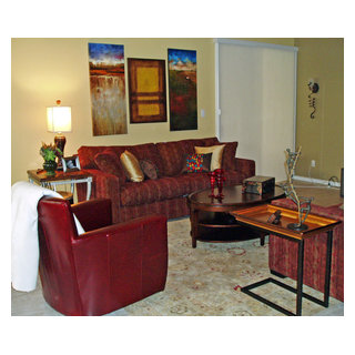 Family room From Drab to Fab - Eclectic - Living Room - Phoenix - by S ...