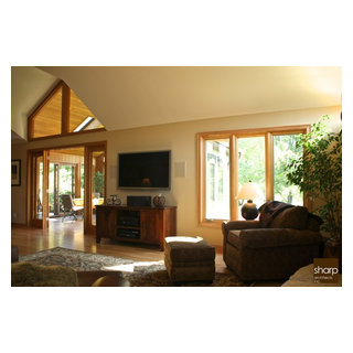 Family Room - Traditional - Living Room - Chicago - by Sharp Architects ...