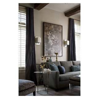 Family Style - Transitional - Living Room - Raleigh - by Heather ...