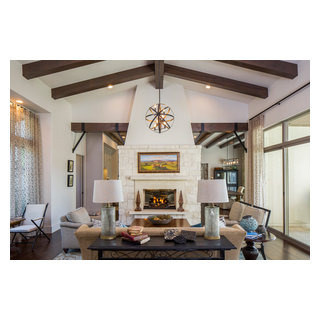 Far View Custom - Farmhouse - Living Room - Austin - by Sendero Homes ...