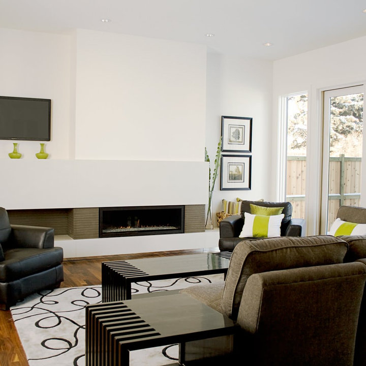 Steel Fireplace Surround - Photos & Ideas | Houzz