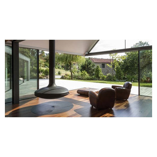 Finepoint Glass - Contemporary - Living Room - Hertfordshire - by ...