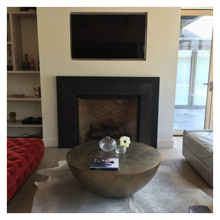 Fire place inserts and screens - Contemporain - Salon - San Francisco ...