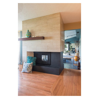 Fireplace Surround - Modern - Living Room - Other - by User | Houzz