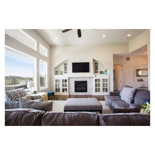 Fireplaces - Craftsman - Living Room - Denver - by Spanjer Homes | Houzz