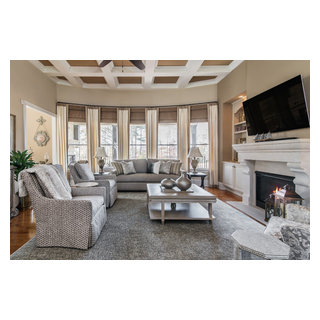 Firethorne Home - Traditional - Living Room - Charlotte - by Rebecca B ...