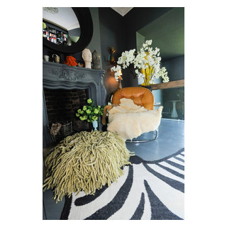 First floor living rooms and study - Eclectic - Living Room - London ...