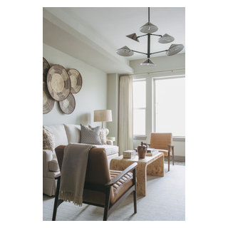 Flatiron - Transitional - Living Room - Austin - by CHU Interiors LLC ...