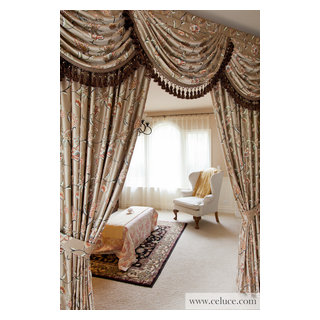 Fleurs Rococo Swag Valance Window Treatment by celuce.com - Traditional ...