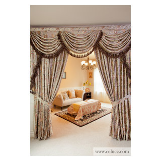 Fleurs Rococo Swag Valance Window Treatment by celuce.com - Traditional ...