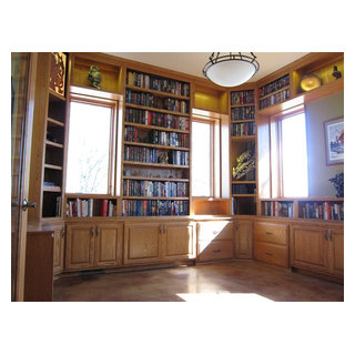 Floor to Ceiling Library - Traditional - Living Room - Milwaukee - by ...