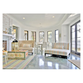 Flying Jib - Traditional - Living Room - Charlotte - by Artisan Custom ...