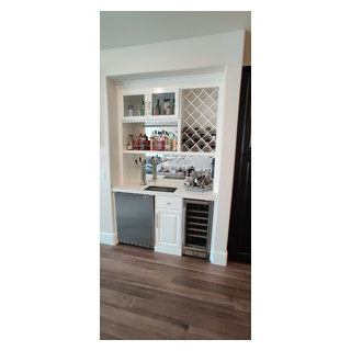 Fontana Bar and Wine built-in Niche Alcove - Living Room - Los Angeles ...