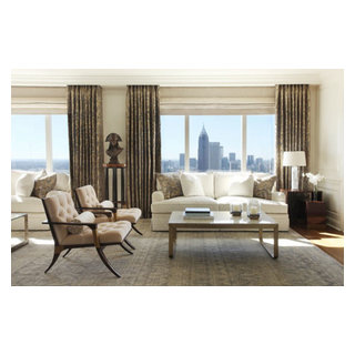 Four Seasons Residence, Atlanta - Transitional - Living Room - Atlanta ...