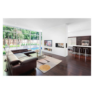 Fraser Residence - Contemporary - Living Room - Ottawa - by Christopher ...