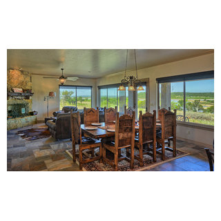 Frog Branch - Rustic - Dining Room - Dallas - by Anderson Fine Homes ...