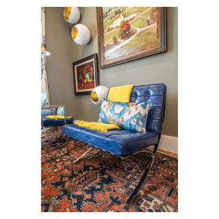 FW Magazine Dream Home Summer '19 - Eclectic - Living Room - Dallas ...