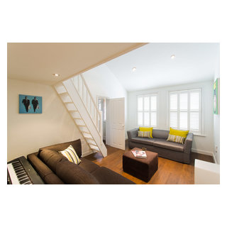 Garage Conversion - Contemporary - Living Room - London - by Architect ...