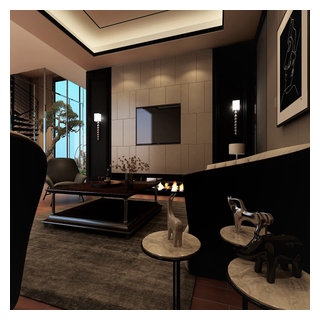 Garden House - Modern - Living Room - Los Angeles - by Eleganza Rooms ...