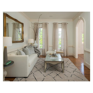 Garden Lane Residence - Traditional - Living Room - Atlanta - by A+D ...