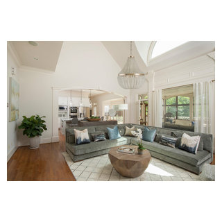 Garden Lane Residence - Contemporary - Living Room - Atlanta - by A+D ...