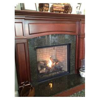 Gas Direct Vent Fireplace - Traditional - Living Room - New York - by ...