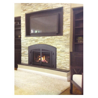 Gas Insert - Traditional - Living Room - New York - by KJB FIREPLACES ...