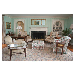 Georgian Classic - Traditional - Living Room - New York - by Kathleen ...