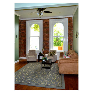 Geyer Historic Renovation - Traditional - Living Room - St Louis - by ...
