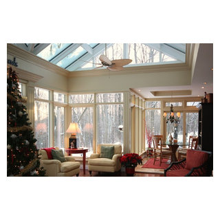 Glass Cathedral Ceilings - Traditional - Living Room - Toronto - by ...