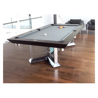 Glass Pool Table by MITCHELL Pool Tables - Modern - Living Room - New ...