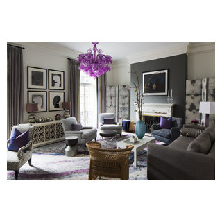 Gold Coast Condo - Eclectic - Living Room - Chicago - by steve + filip ...
