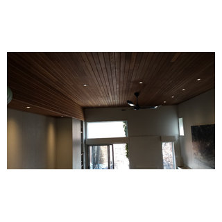 Gorgeous ceiling - pot light installation - Contemporary - Living Room ...