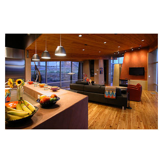 Grand Junction House - Contemporary - Living Room - Denver - by GMK ...