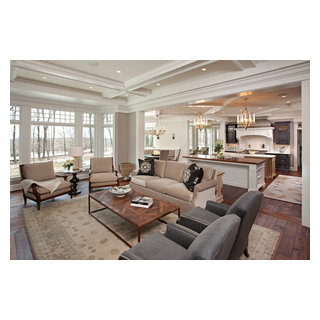 Great Room - Transitional - Living Room - Minneapolis - by Hendel Homes ...