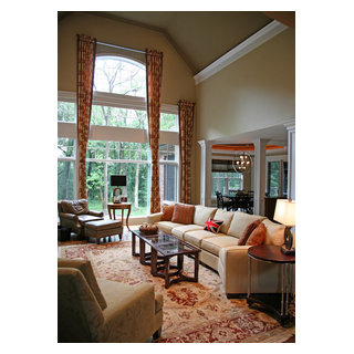 great room in Lake Geneva - Traditional - Living Room - Milwaukee - by ...