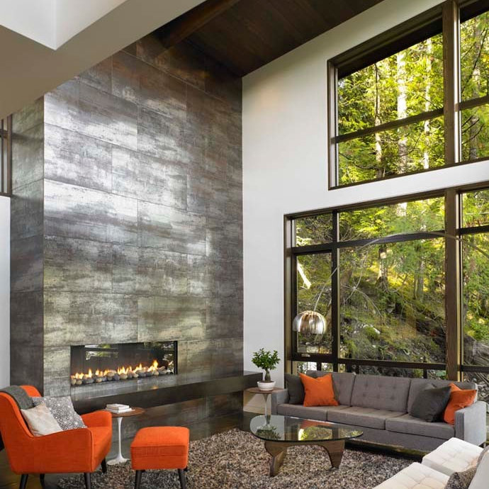 Floor To Ceiling Fireplace - Photos & Ideas | Houzz