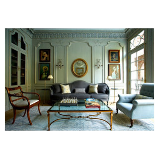 Greenwich Home - Victorian - Living Room - New York - by Tim Hine | Houzz